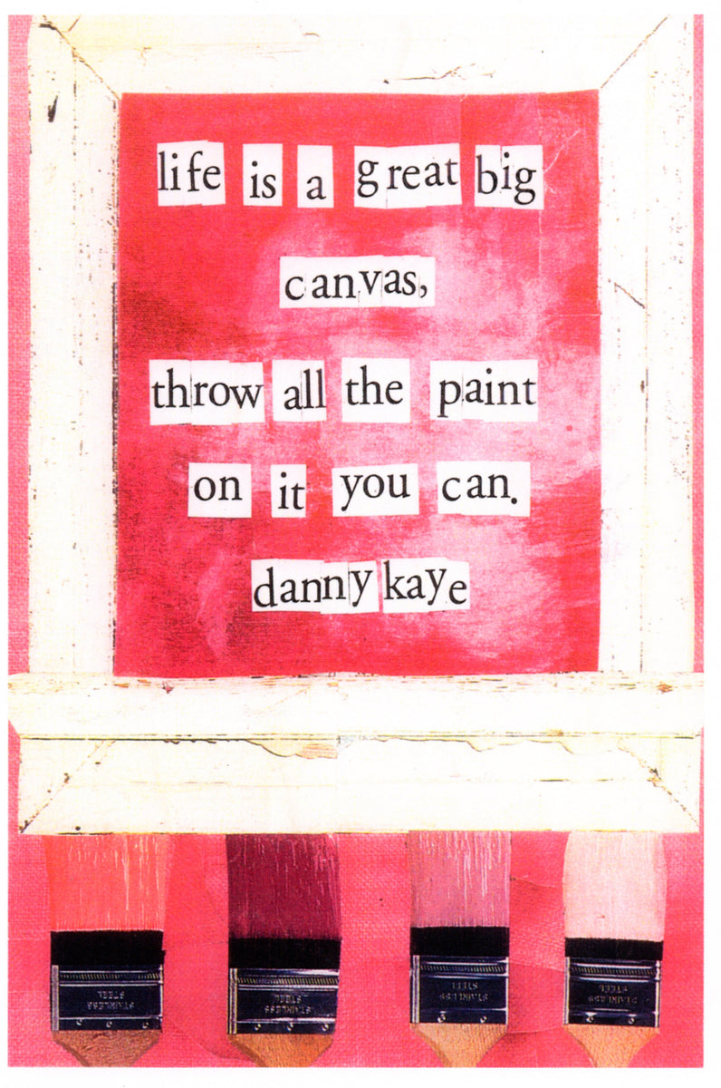 Life is a great big canvas – Local Wisdom Cards